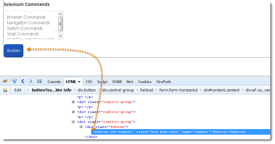 Findelement And Findelements Commands In C